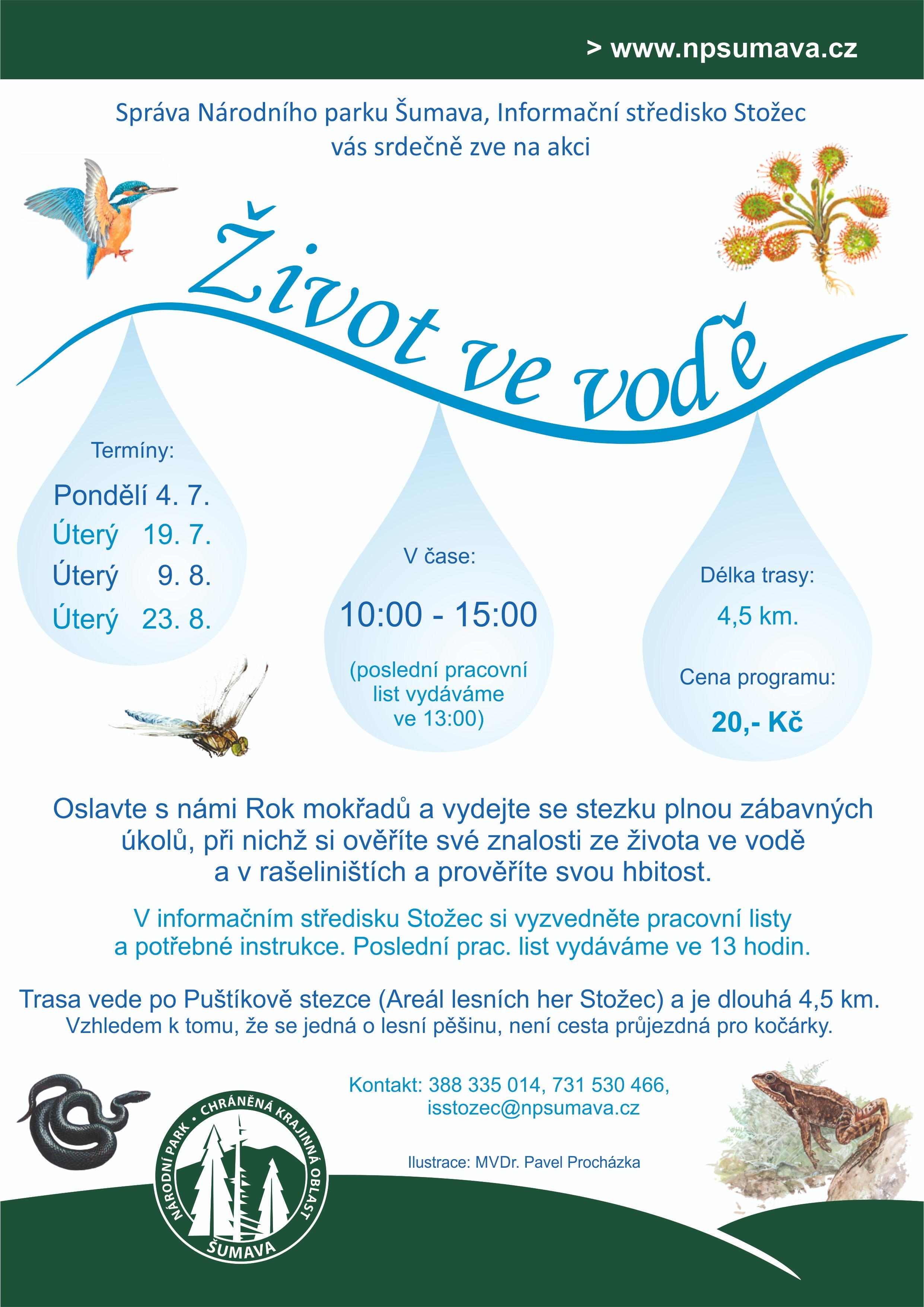Život ve vodě | KIC Volary