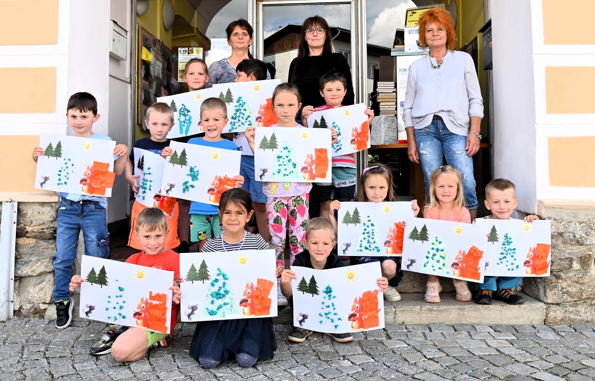 KNIHOVNA: Mateřinka v knihovně | KIC Volary