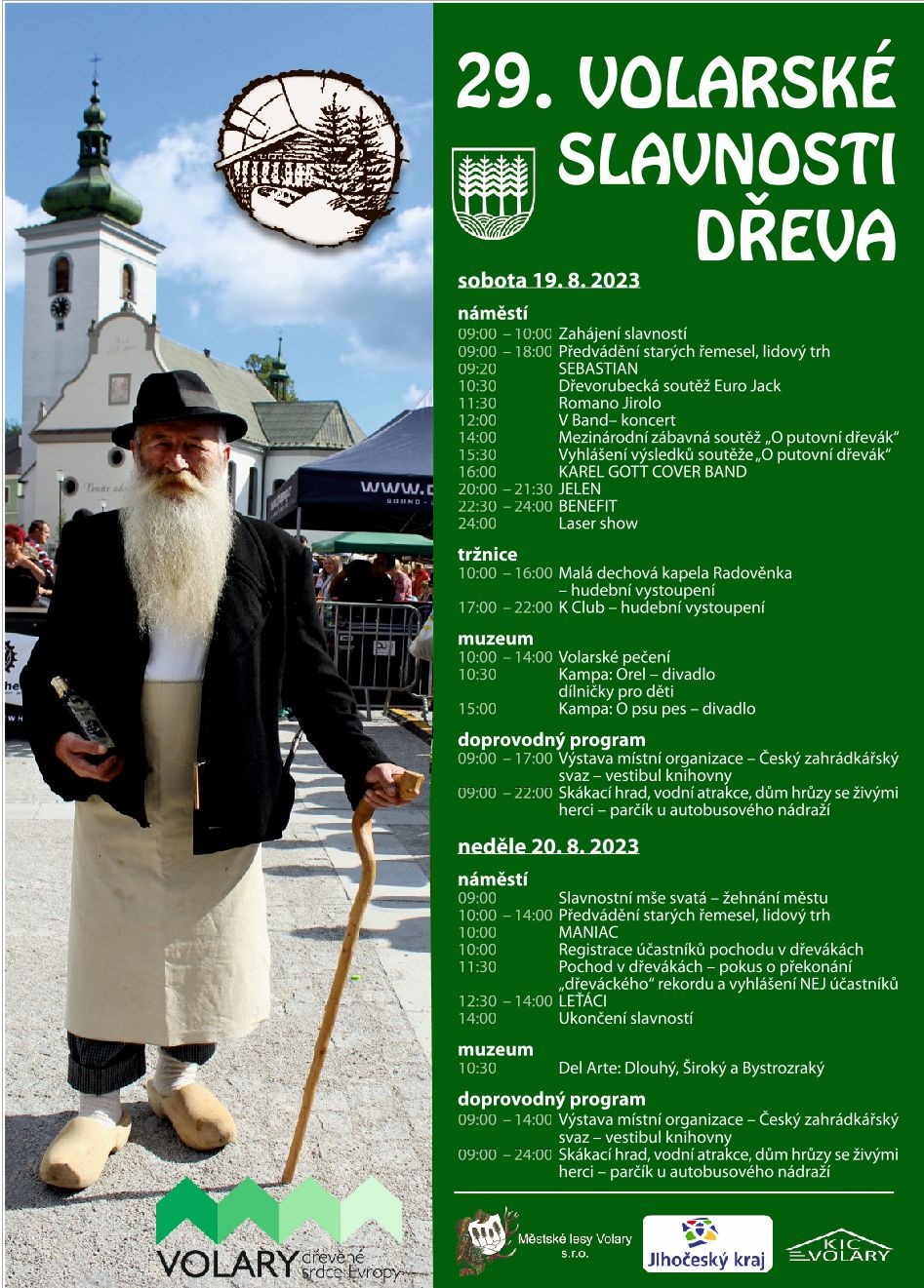 Volarské slavnosti dřeva 2024 | KIC Volary