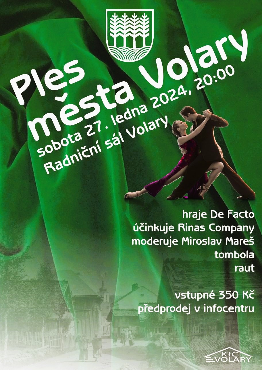 Ples města Volary 2024 | KIC Volary