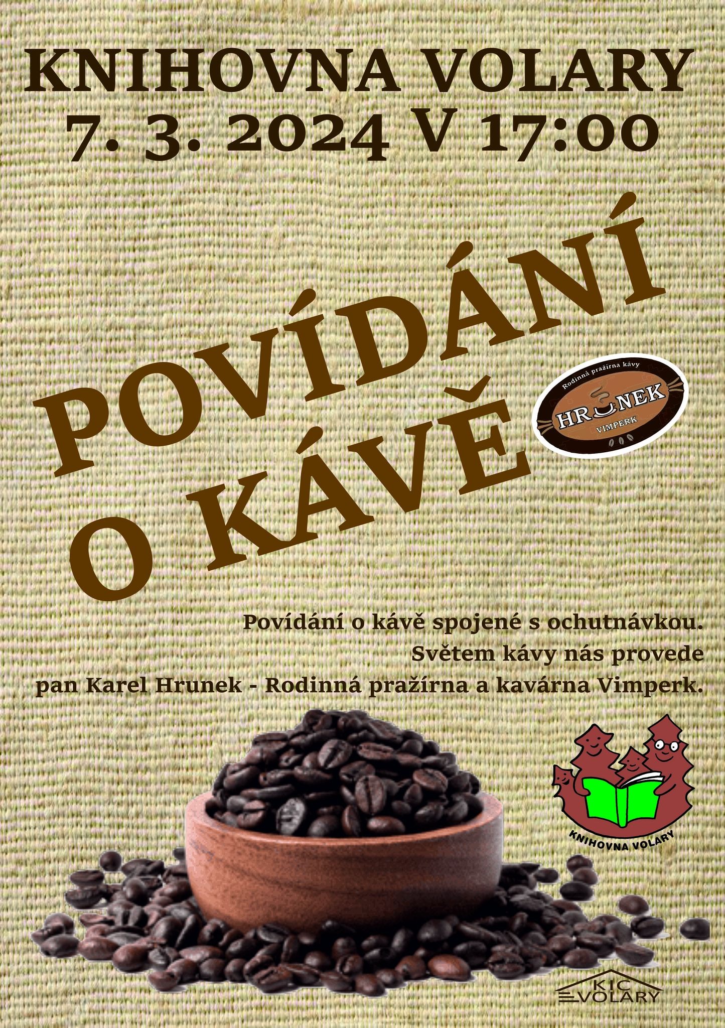 Povídání o kávě | KIC Volary