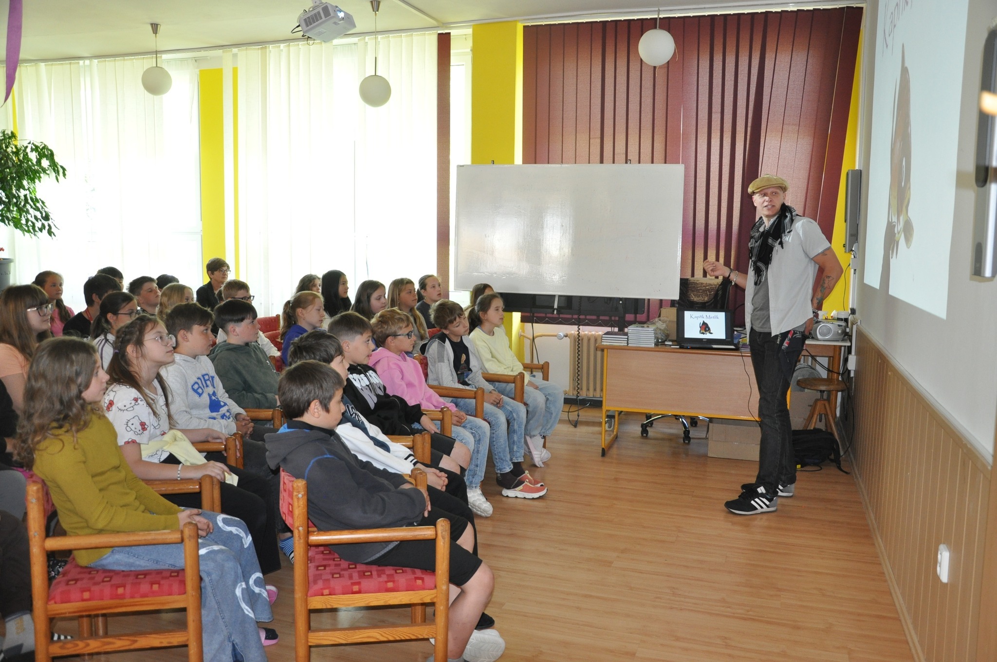 Volarská knihovna připravila povídání s Kapříkem Metlíkem | KIC Volary